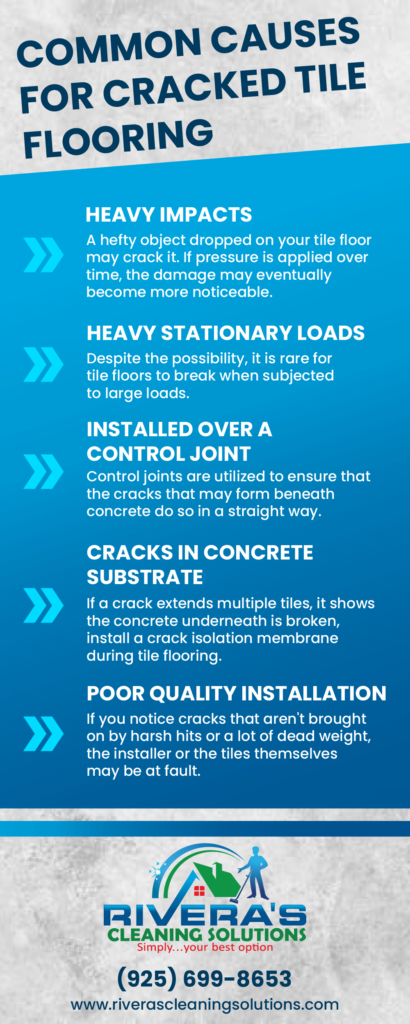 Common Causes For Cracked Tile Flooring | Rivera's Cleaning